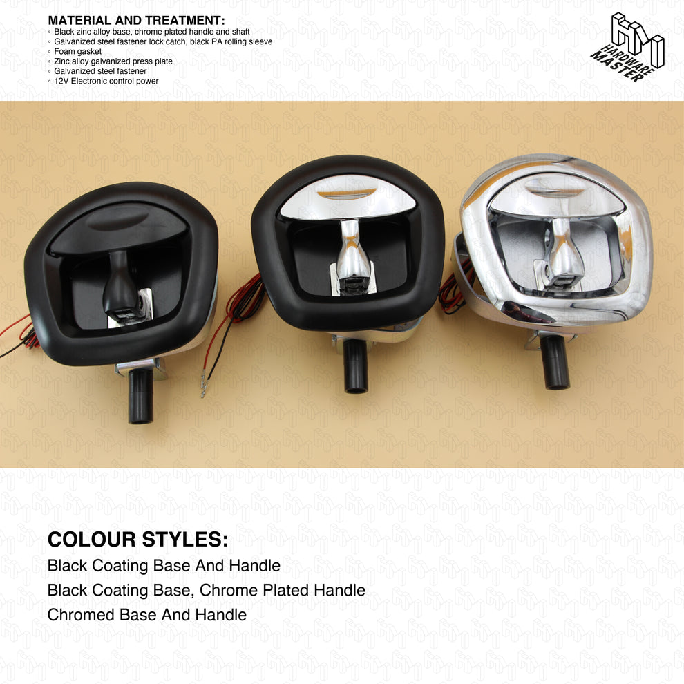 12V Central Lock | Whale Tail Lock | For Toolbox Canopy – Hardware Master