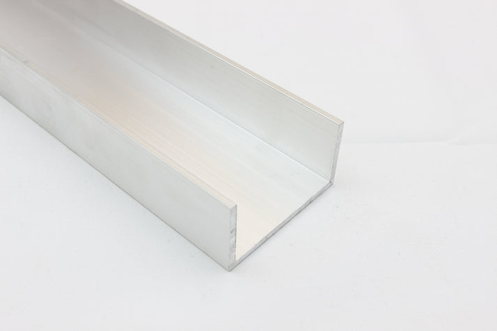 Aluminium U Channel | 50x100x3mm | 6060 T5 Alloy | Cut to Size ...