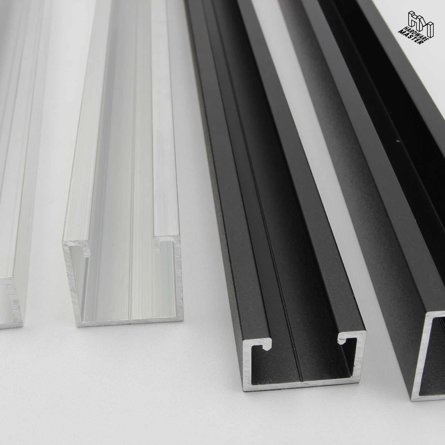 Unistrut Track | Aluminium 6060T5 | Black or Silver | Canopy Channel ...