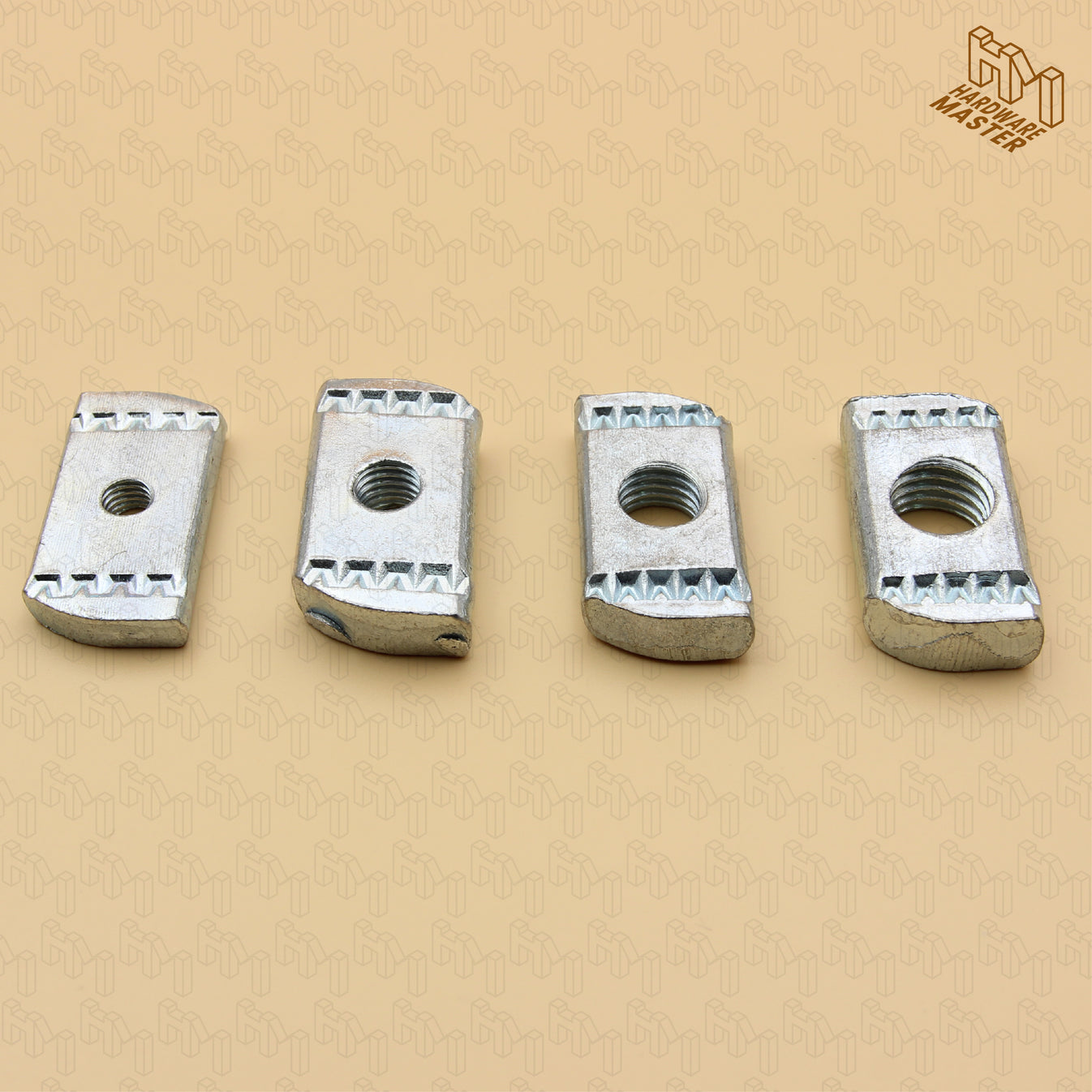 Unistrut Channel Nuts M6–M12 | Pack of 5 | Zinc Plated | Plain Style ...