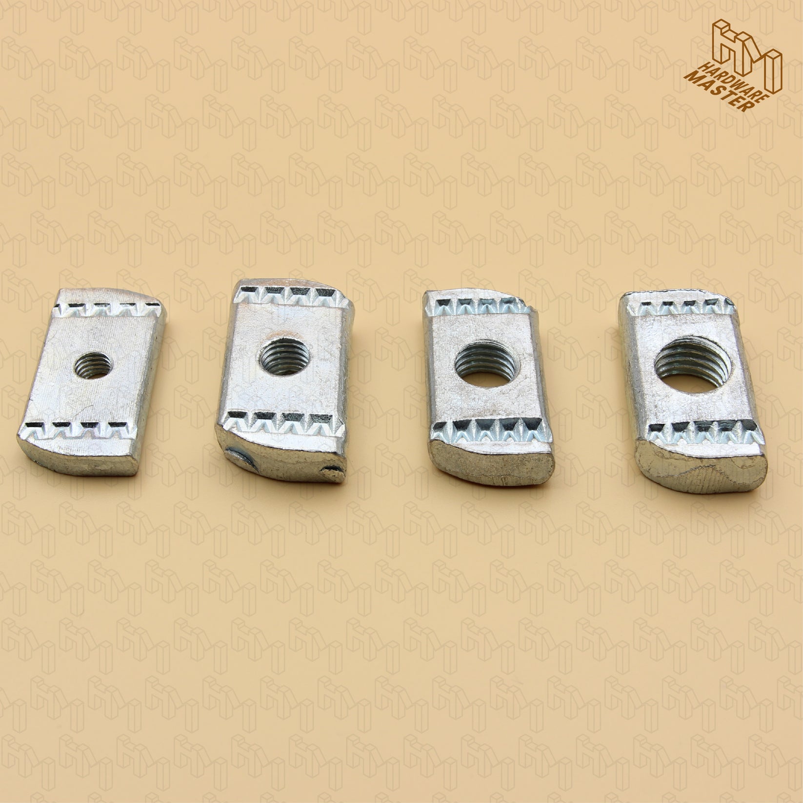 Unistrut Channel Nuts M6–M12 | Pack of 5 | Zinc Plated | Plain Style ...