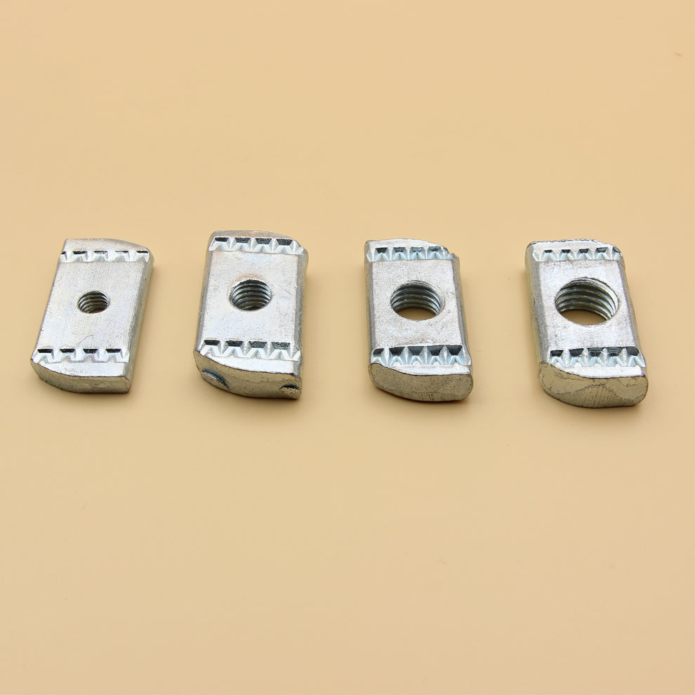 Unistrut Channel Nuts M6–M12 | Pack of 5 | Zinc Plated | Plain Style ...